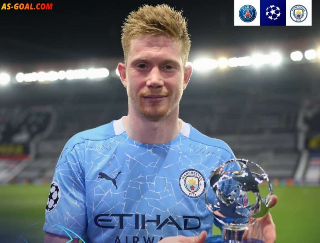 دي بروين ينافس بنزيما وكانتي على جائزة لاعب الأسبوع بدوري الأبطال As Goal